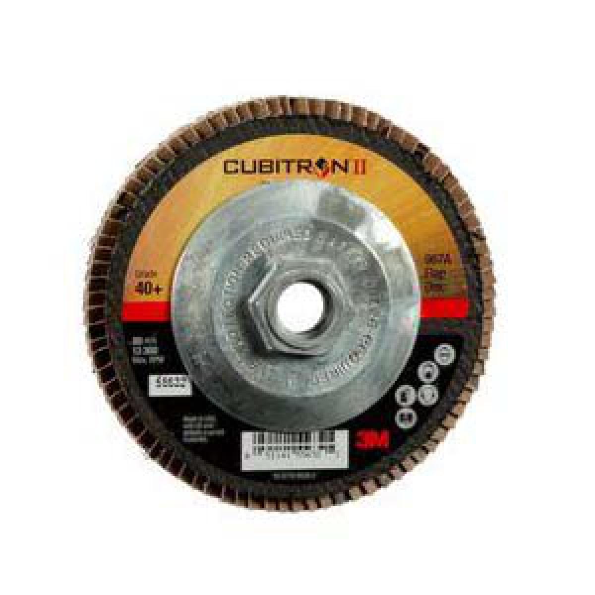 Flap Disc, Type 27, Cubitron II 967A Series, Precision Shaped Ceramic ...
