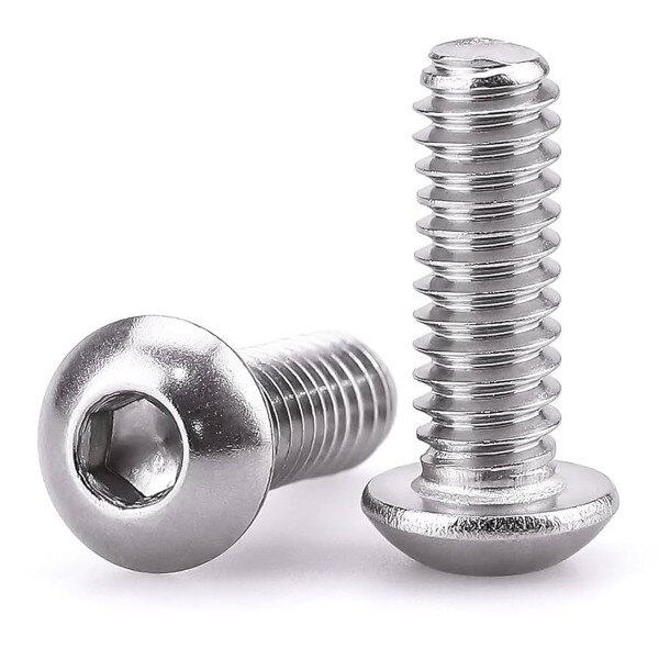 Button Head Cap Screw (BHCS), Stainless Steel