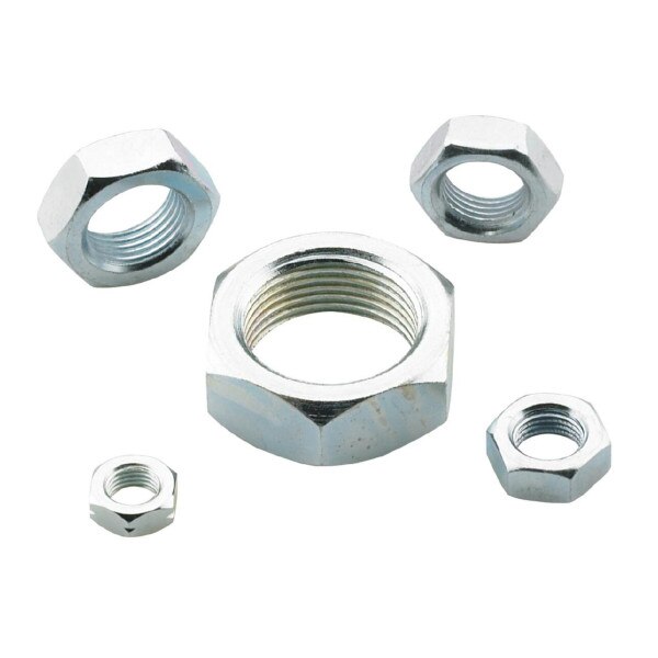 FK Jam Nut, Aluminum, 1/4"-28 LH Thread