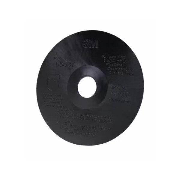 3M Fibre Disc Backup Pad, 5.000" Diameter, 0.875" Center Hole