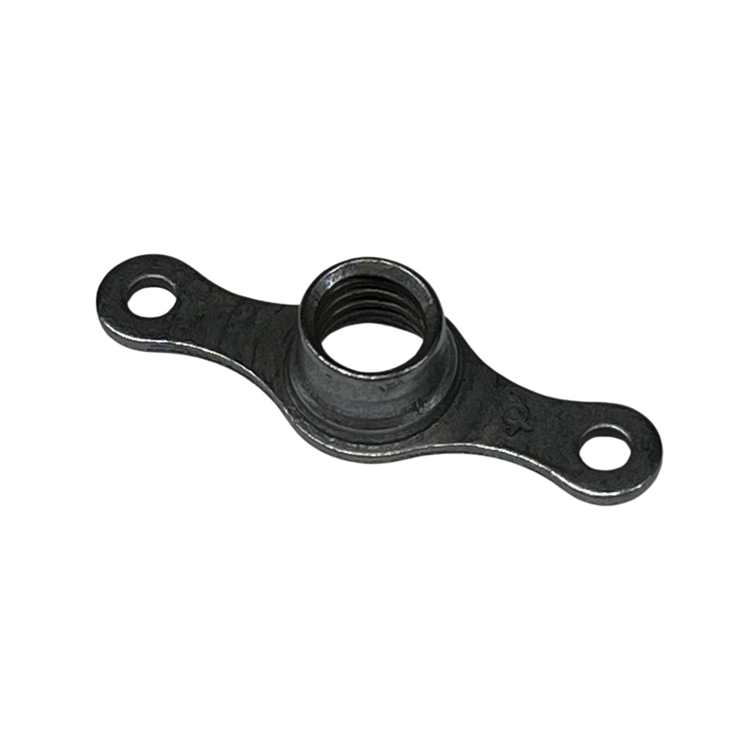 Fixed Nutplate, MS21047 Series, 2-Lug, Black Moly, Hour-Glass Plate Shape