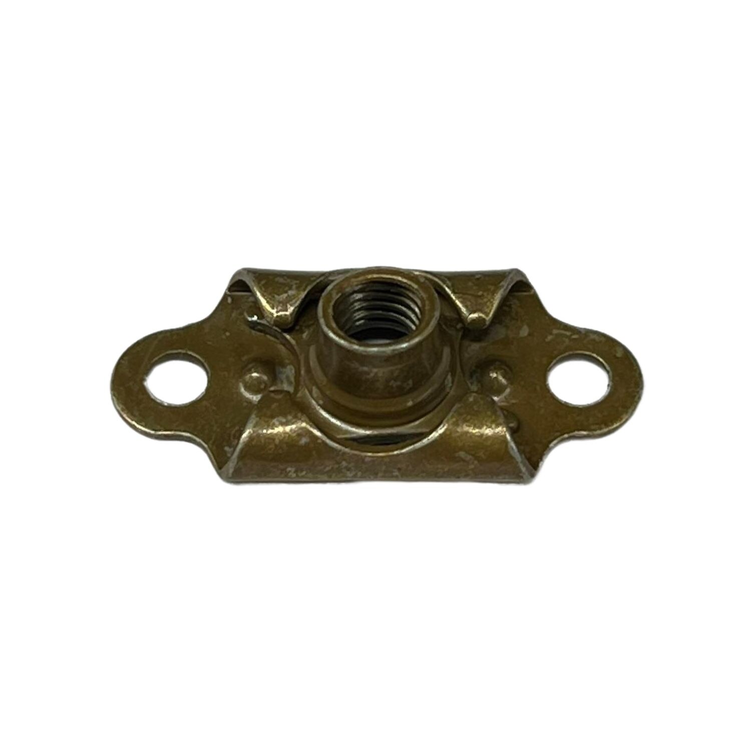 Floating Nutplate, MS21059 Series, 2-Lug, Yellow Dichromate