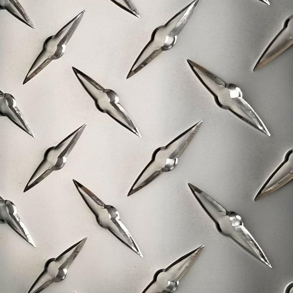 Silver Diamond Plate