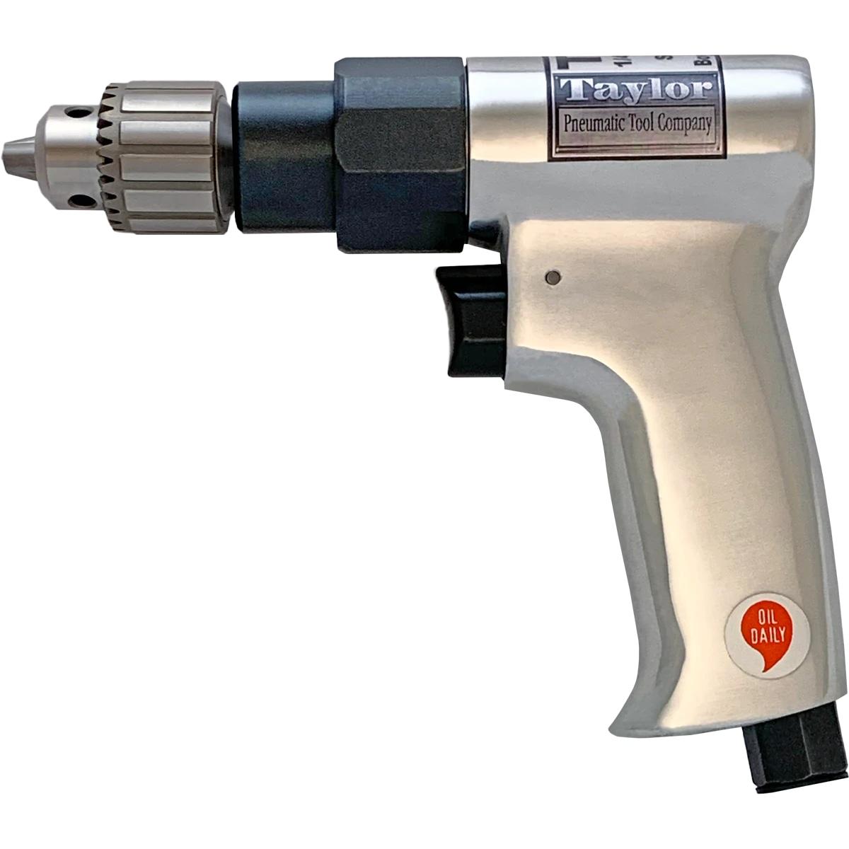 Aircraft Drill, Pistol Grip, 1/4" Chuck, 2,800 RPM