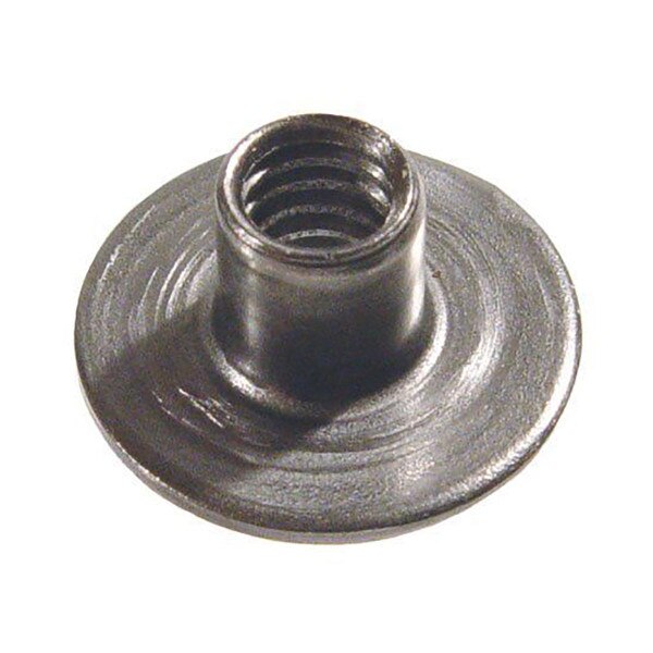 Weld Nut, Round Base Style, Steel